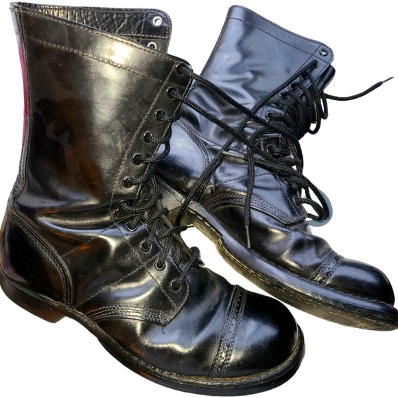 corcoran | Shoes | Rare Vintage Corcoran Military Leather Jump Boots ...